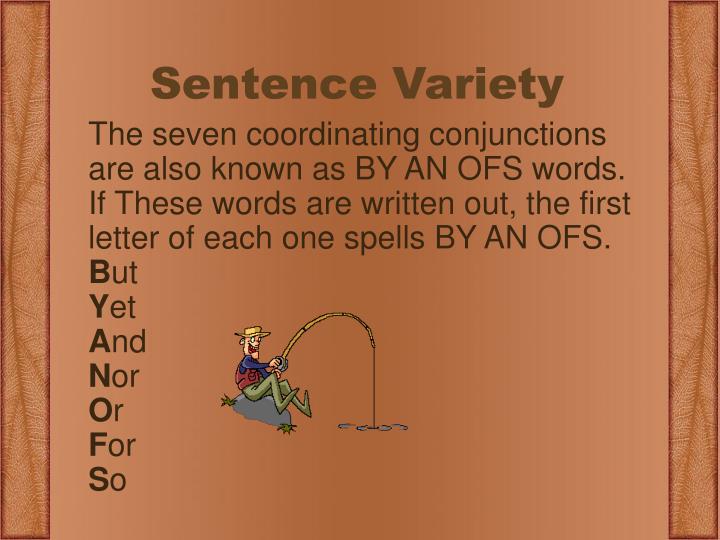 PPT - Sentence Variety PowerPoint Presentation - ID:5423822