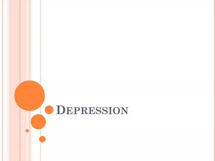 PPT - Depression PowerPoint Presentation, free download - ID:5424032