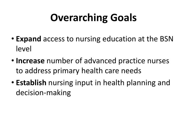 PPT - Overarching Focus PowerPoint Presentation - ID:5424089