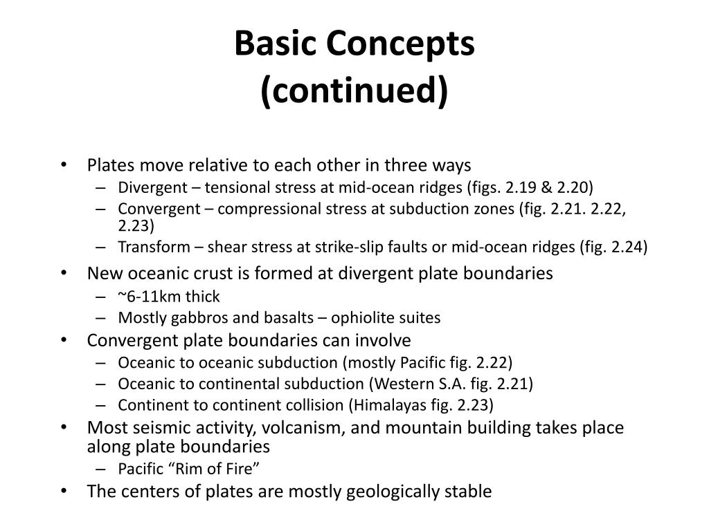 Ppt Plate Tectonics Basic Concepts Powerpoint Presentation Free