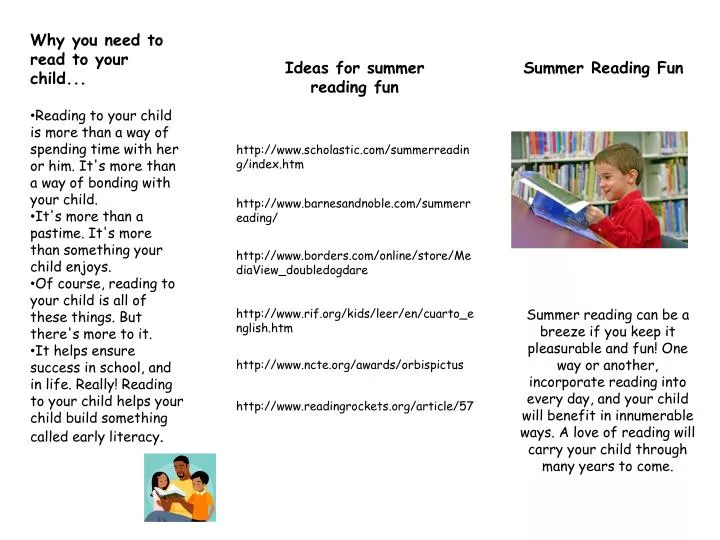 PPT - Summer Reading Fun PowerPoint Presentation, free download - ID ...