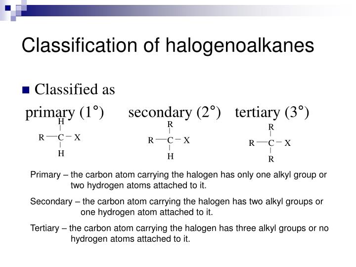 PPT - Advanced Higher Chemistry Unit 3 Halogenoalkanes PowerPoint ...