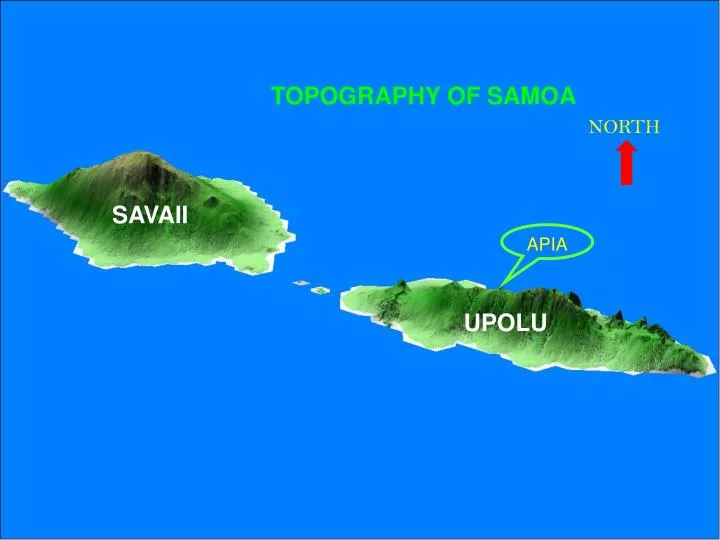 PPT - TOPOGRAPHY OF SAMOA PowerPoint Presentation, free download - ID ...