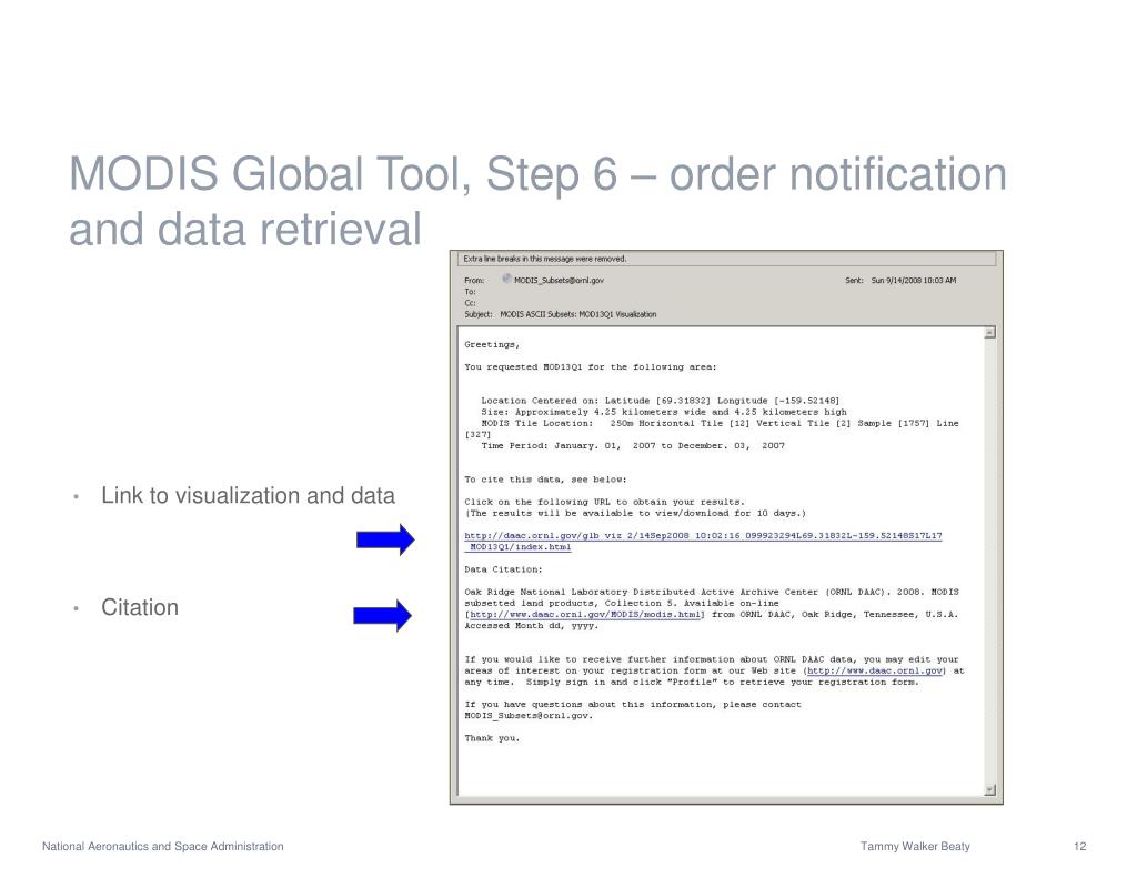 PPT - MODIS Subsetting and Visualization Tool: PowerPoint Presentation ... PPT - MODIS Subsetting and Visualization Tool: PowerPoint Presentation ...