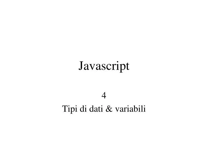 Ppt Javascript Powerpoint Presentation Free Download Id5427873 