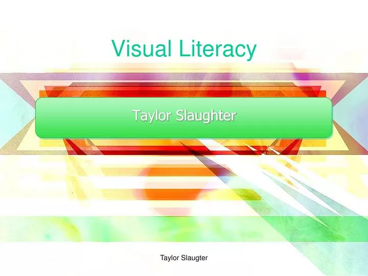 PPT - Visual Literacy PowerPoint Presentation, free download - ID:5428462