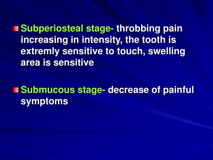 PPT - Acute apical periodontitis (parodontitis apicalis acuta ...