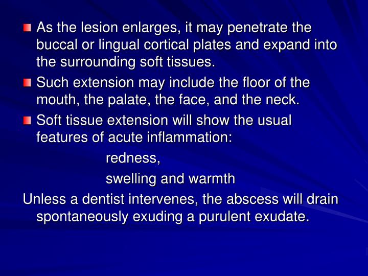 PPT - Acute apical periodontitis (parodontitis apicalis acuta ...