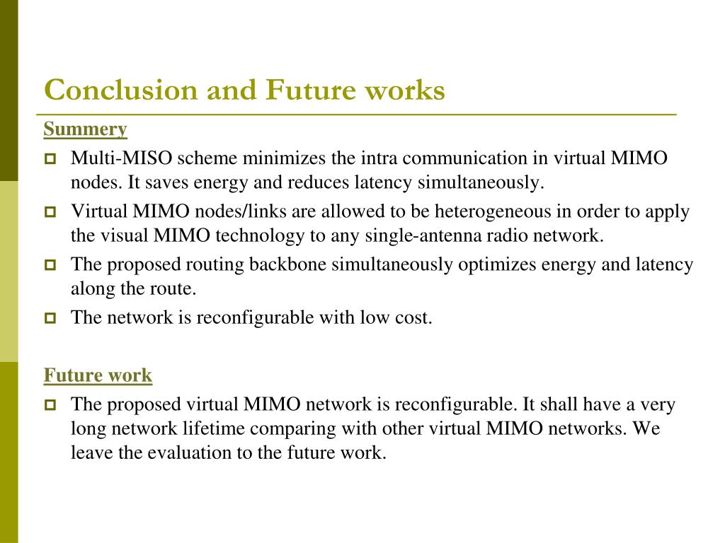 Ppt Cross Layer Design Of Heterogeneous Virtual Mimo Radio Networks