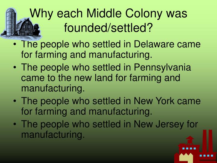 PPT - The Middle Colonies PowerPoint Presentation - ID:5432070