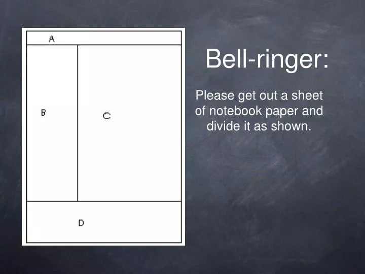 PPT - Bell-ringer: PowerPoint Presentation, free download - ID:5432082