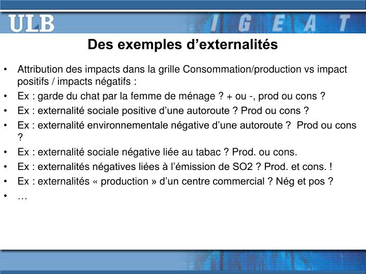 PPT - ENVI-F-409 Aspects économiques de l’environnement Séance 4 (2008 ...