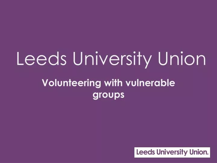 PPT - Leeds University Union PowerPoint Presentation, free download ...