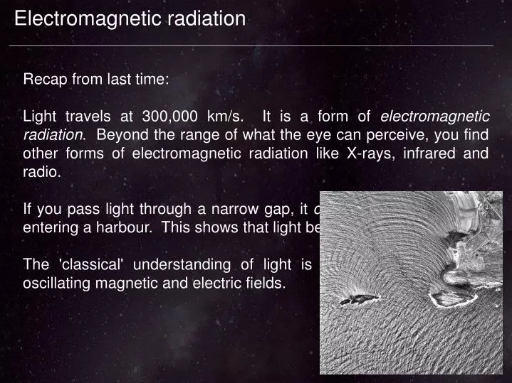 PPT - Electromagnetic radiation PowerPoint Presentation, free download ...