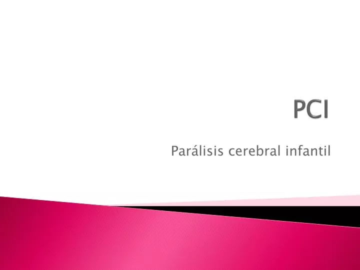 PPT - PCI PowerPoint Presentation, free download - ID:5432791