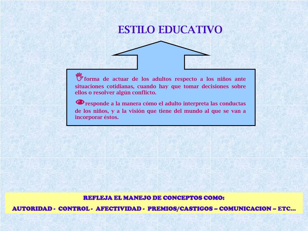 PPT - ESTILOS EDUCATIVOS (Cómo educar con seguridad y eficacia ...