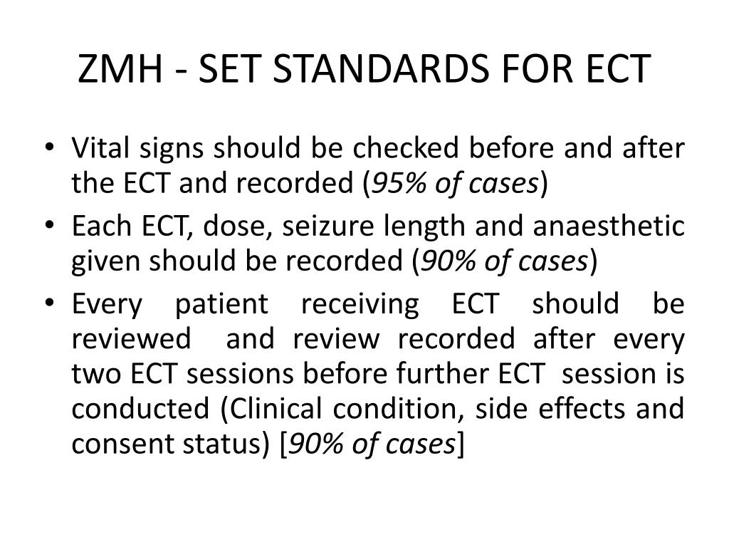 PPT - Standards of Electroconvulsive Therapy (ECT) Services at Zomba ...