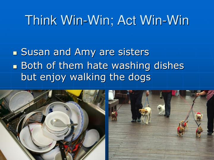 PPT - Habit 4: Think Win-Win A revision PowerPoint Presentation - ID ...