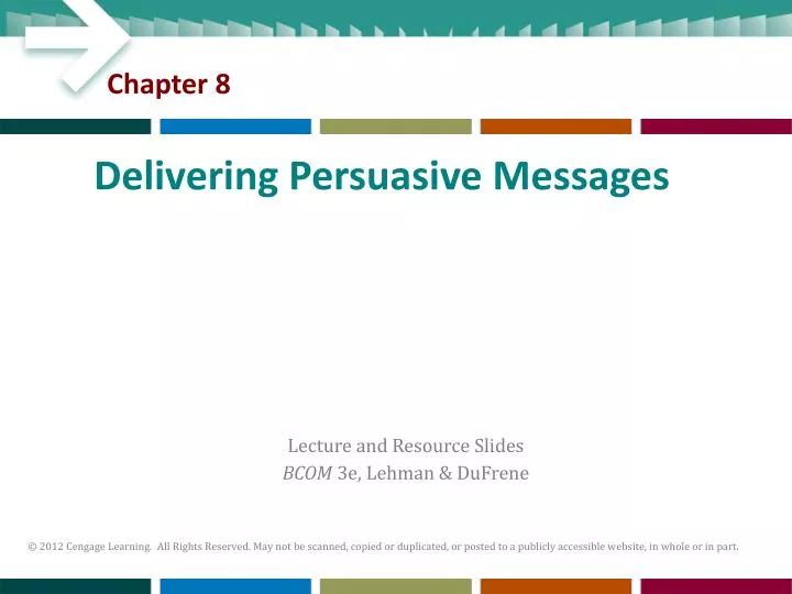 PPT - Delivering Persuasive Messages PowerPoint Presentation, free ...