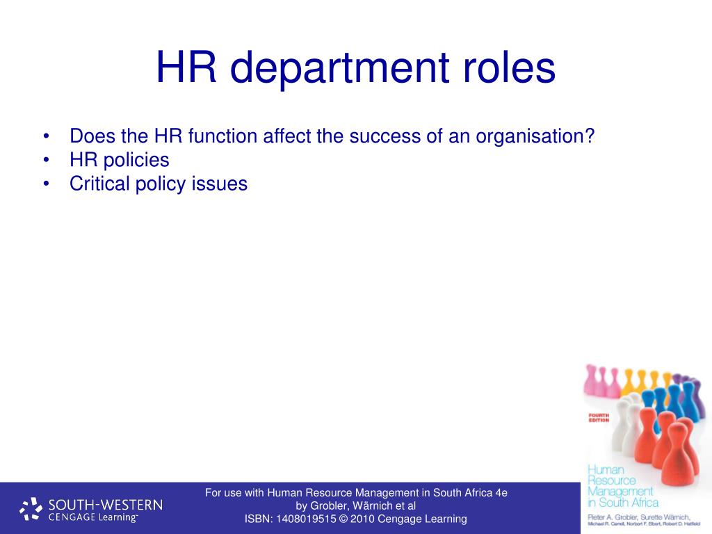 PPT - Human Resource Management in South Africa FOURTH EDITION ...