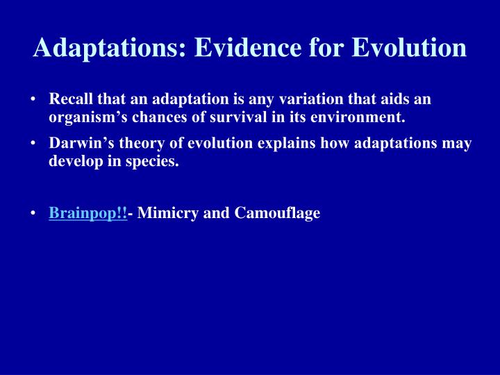 PPT - Biology 1 Notes Chapter 15 (pages 368-386) Darwin and Evolution ...