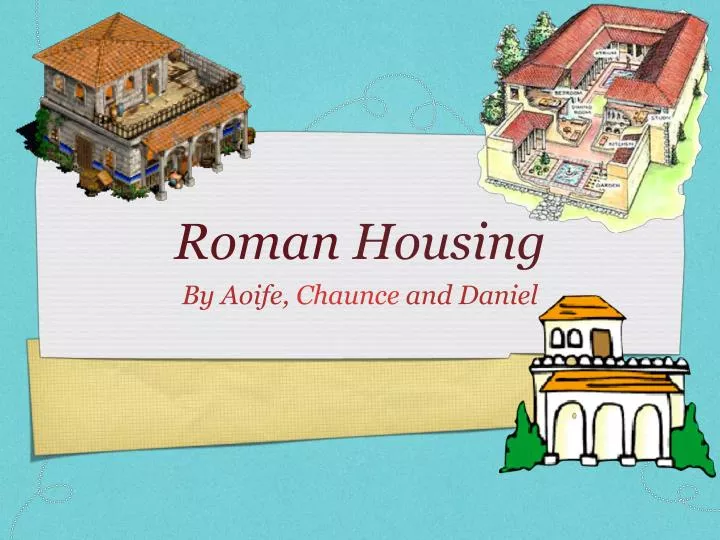 PPT - Roman Housing PowerPoint Presentation, free download - ID:5434726