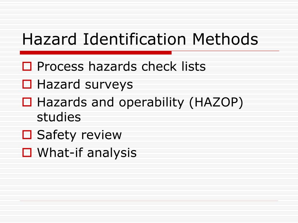 What Is Hazard Identification Methods At Ryan Knight Blog What Is Hazard Identification Methods At Ryan Knight Blog