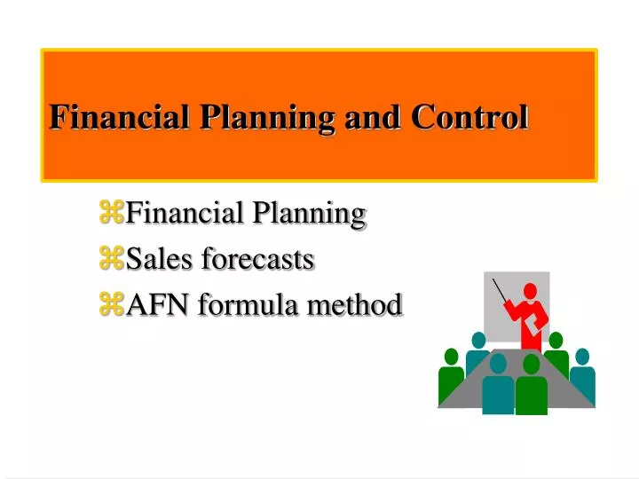 PPT - Financial Planning and Control PowerPoint Presentation, free ...
