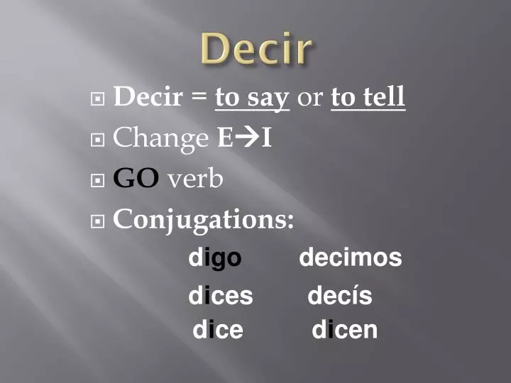 PPT - Decir PowerPoint Presentation, free download - ID:5437325