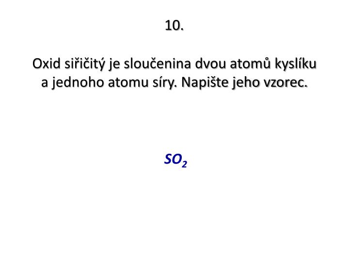 PPT - Chemické značky a vzorce PowerPoint Presentation - ID:5439420