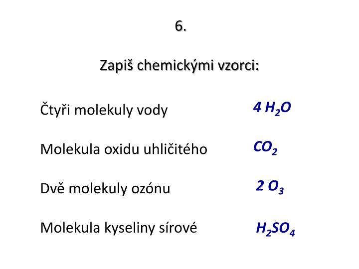 PPT - Chemické značky a vzorce PowerPoint Presentation - ID:5439420