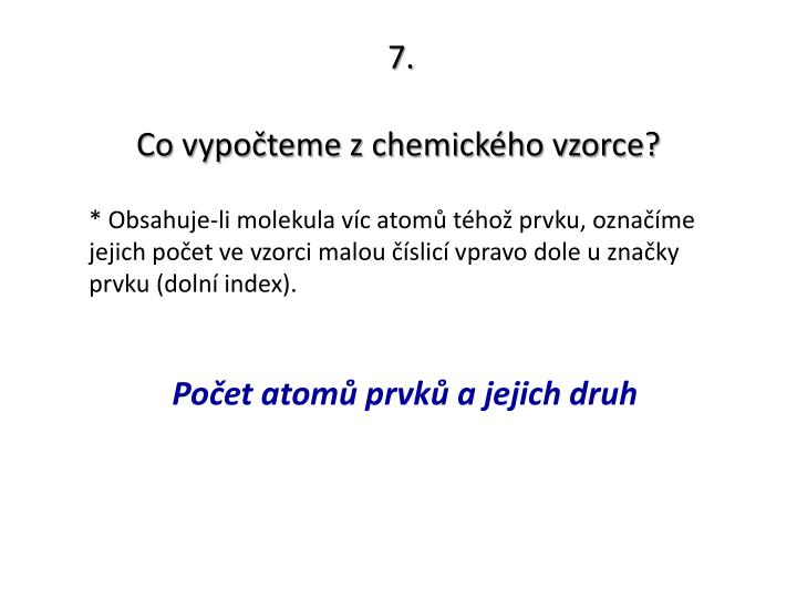 PPT - Chemické značky a vzorce PowerPoint Presentation - ID:5439420