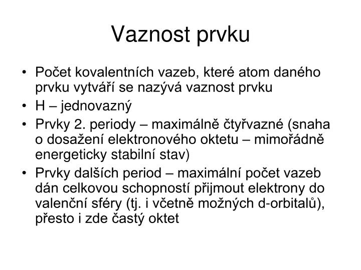 PPT - Sloučeniny PowerPoint Presentation - ID:5439461