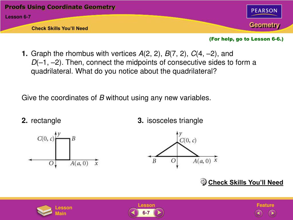 PPT - Proofs Using Coordinate Geometry PowerPoint Presentation, free ... PPT - Proofs Using Coordinate Geometry PowerPoint Presentation, free ...