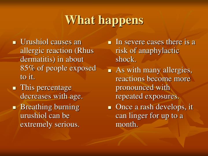 PPT - Urushiol PowerPoint Presentation - ID:5439810
