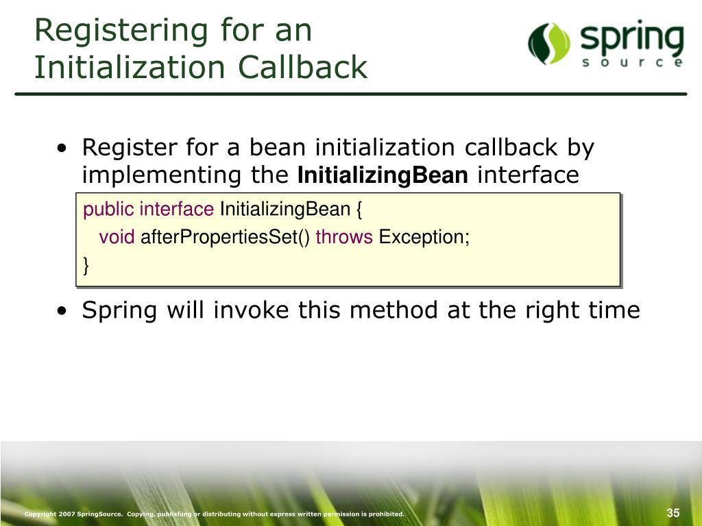 PPT - Understanding the Bean Lifecycle PowerPoint Presentation, free download - ID:5441200
