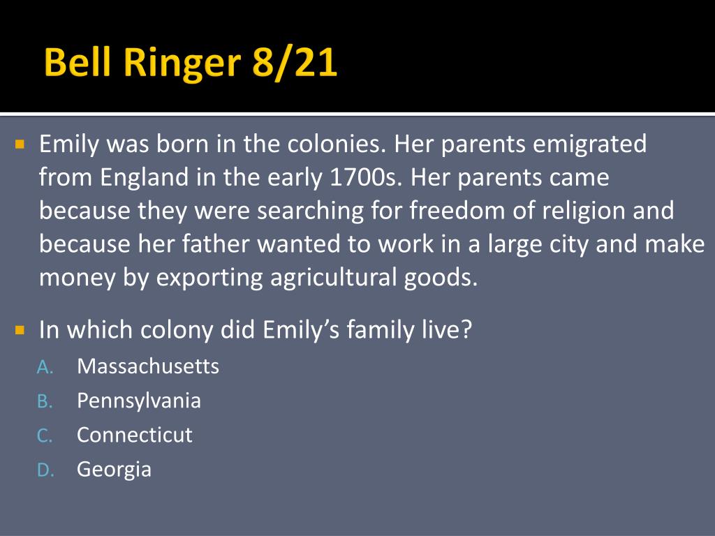 PPT - Early Representative Government in American Colonies PowerPoint ...