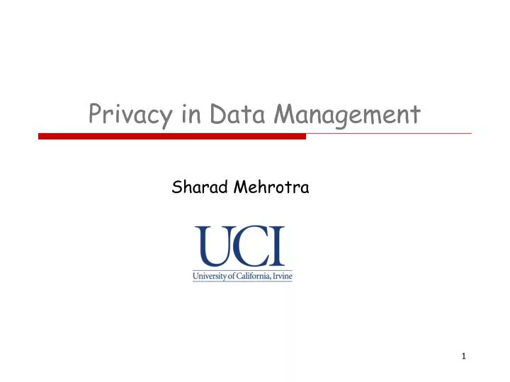 PPT - Privacy in Data Management PowerPoint Presentation, free download ...