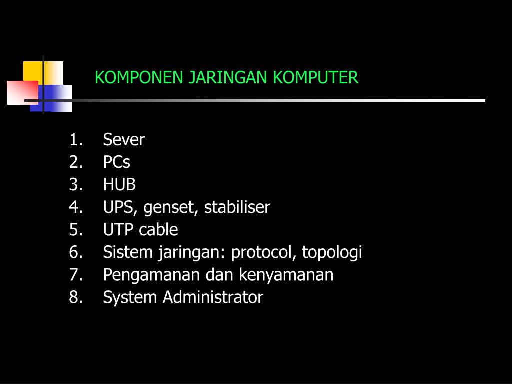 PPT - PERTEMUAN IV TOPIK: Jaringan Komputer Perpustakaan PowerPoint ...