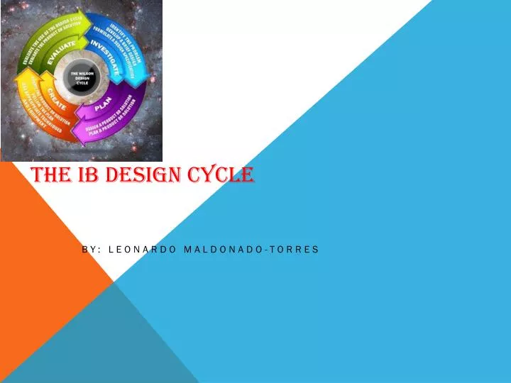 PPT - The ib design cycle PowerPoint Presentation, free download - ID ...