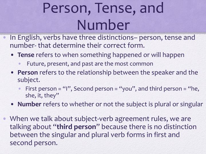 PPT - 10 Simple Rules: Subject-Verb Agreement PowerPoint Presentation ...