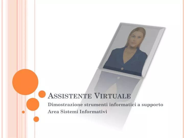 PPT - Assistente Virtuale PowerPoint Presentation, free download - ID ...
