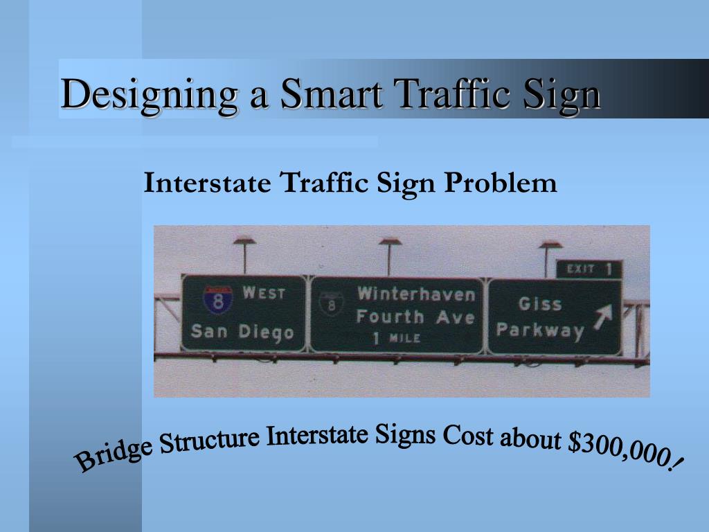 PPT - Smart Traffic Signs PowerPoint Presentation, free download - ID ...