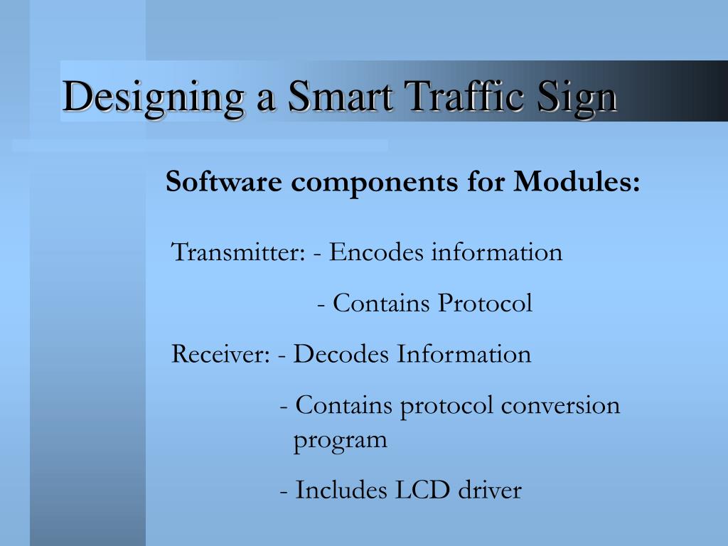 PPT - Smart Traffic Signs PowerPoint Presentation, free download - ID ...