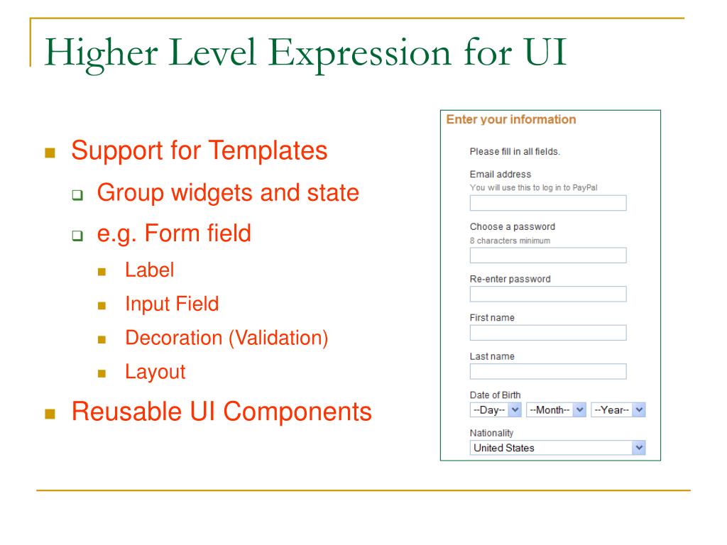 Ppt Declarative Ui For Eclipse Powerpoint Presentation Id 5448390