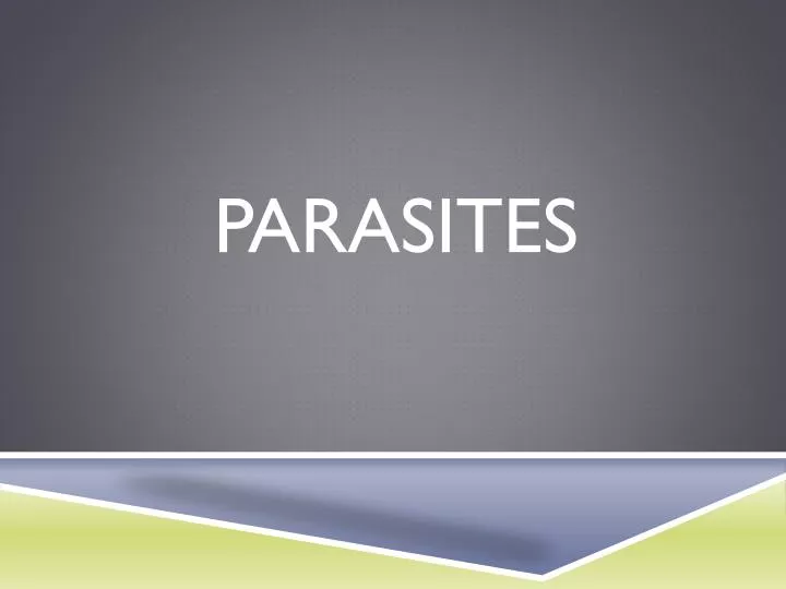 PPT - Parasites PowerPoint Presentation, free download - ID:5448770