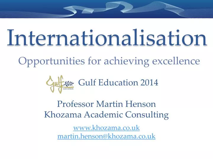 PPT - Internationalisation PowerPoint Presentation, free download - ID ...