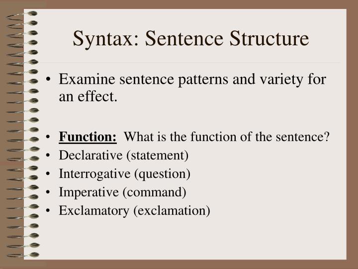 PPT - Five Elements of Style: Diction Imagery Details Syntax Tone ...