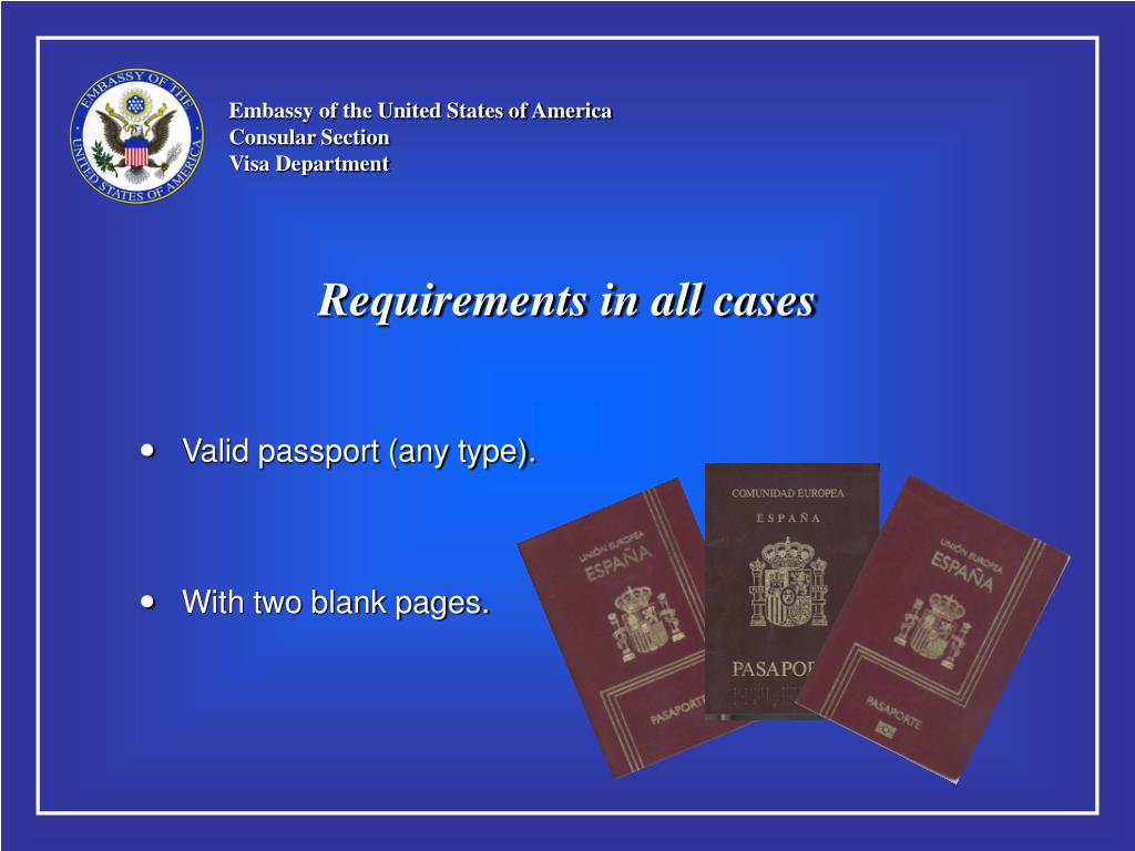 PPT - Embassy of the United States of America Consular Section Visa ...