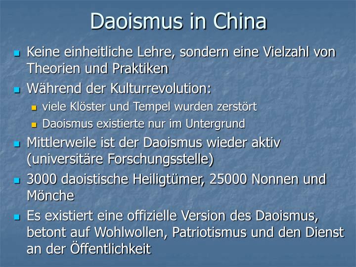 PPT - Daoismus (chin. „ Lehre des Weges“) PowerPoint Presentation - ID ...